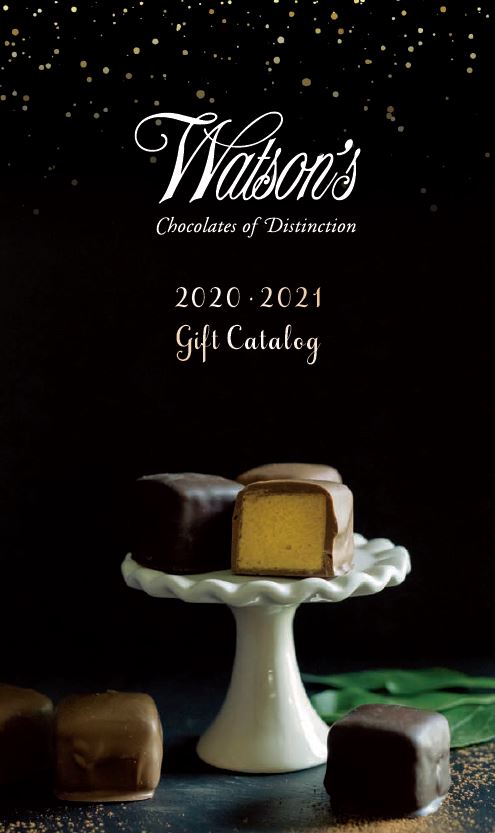 Watson's 2020-2021 Gift Catalog hits the press – Watson's Chocolates